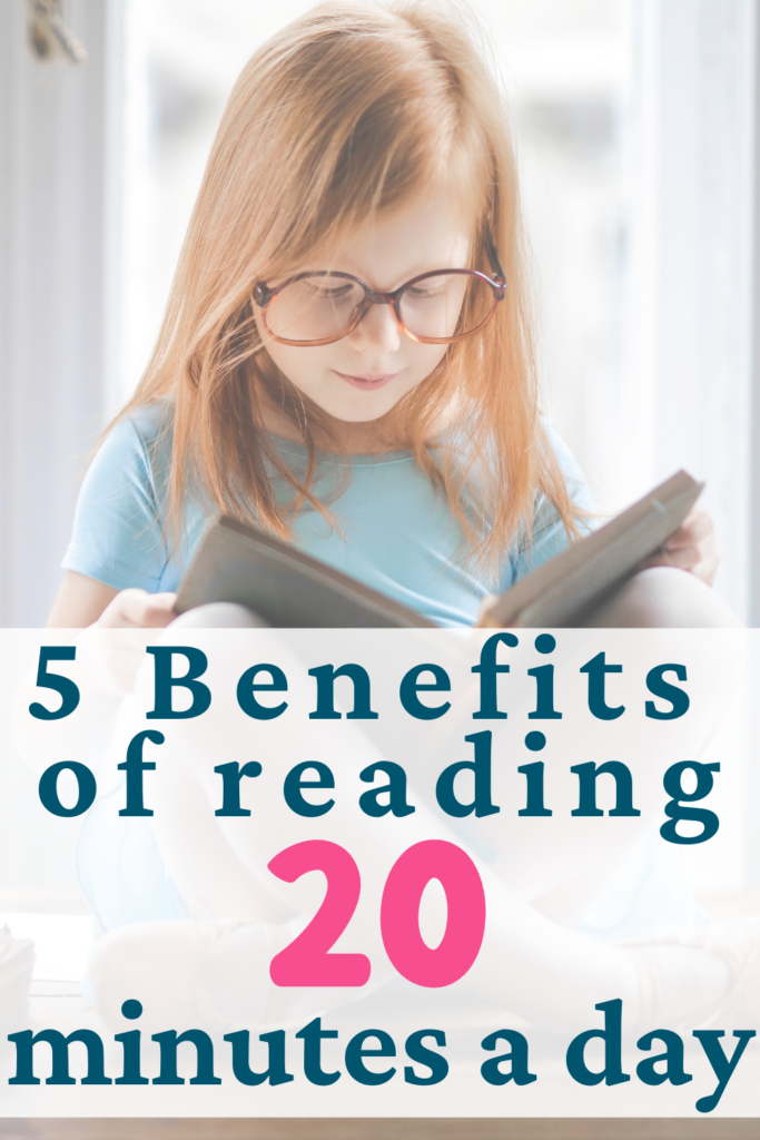 5 Benefits of Reading 20 Minutes a Day - GraceOverGrades.com