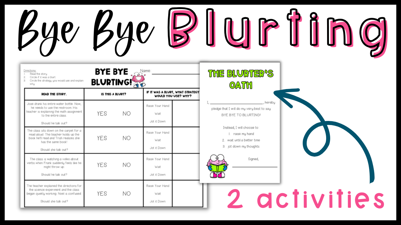 How to Get Students to Stop Talking Out! - GraceOverGrades.com